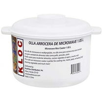 Progressive Prep Solutions Microwave Rice Cooker, 4 Piece Plastic Set ...