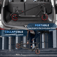 PRINTE Electric Scooter 350W with Double Shock Absorption and App LCD ...