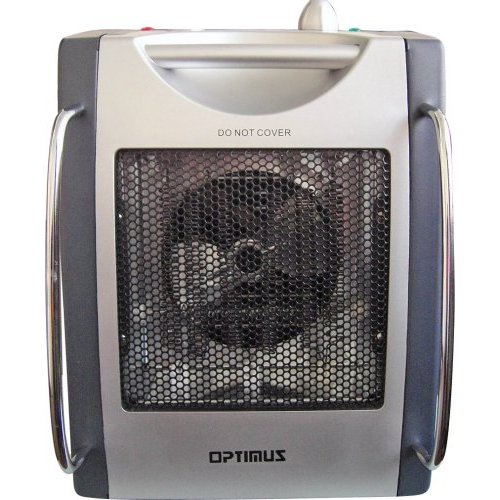 Optimus Electric Portable Utility Heater with Thermostat, HEOP3015 ...