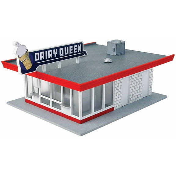 Walthers Cornerstone N Scale Building/Structure Kit Vintage Dairy Queen ...