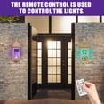 NEXAVKPR Architectural Detail Wall Light Remote LED Multiple Color ...