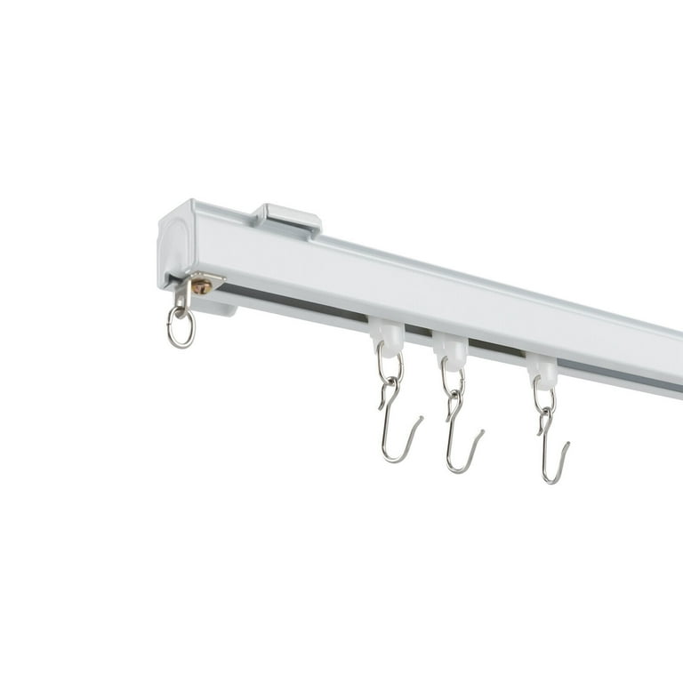 Ceiling Mounted Double Curtain Track System | Shelly Lighting