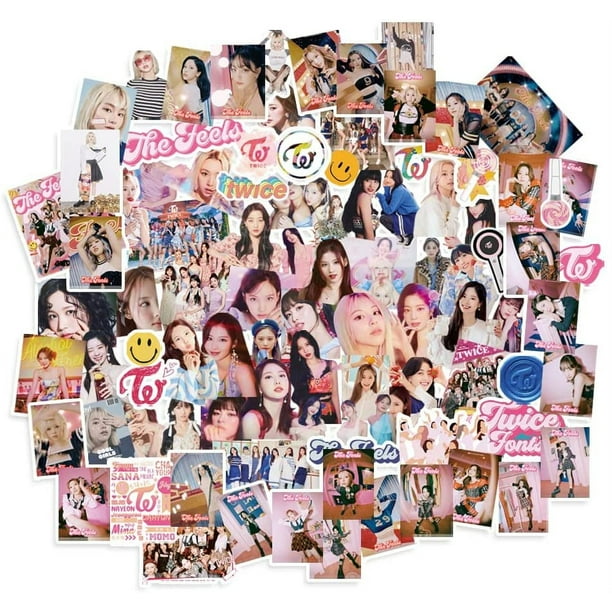 Kpop Girl Group Twice Stickers 93Pcs Twice Sticker Pack Cute Twice The ...