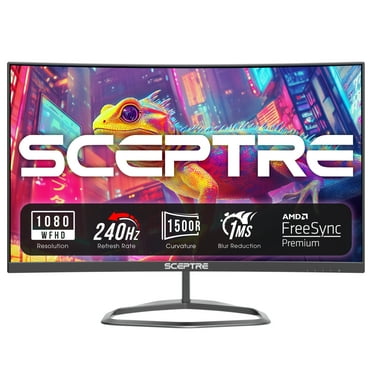Sceptre 27-inch Gaming Monitor, 100Hz, 1ms, HDMI, DP, AMD FreeSync, 100 ...