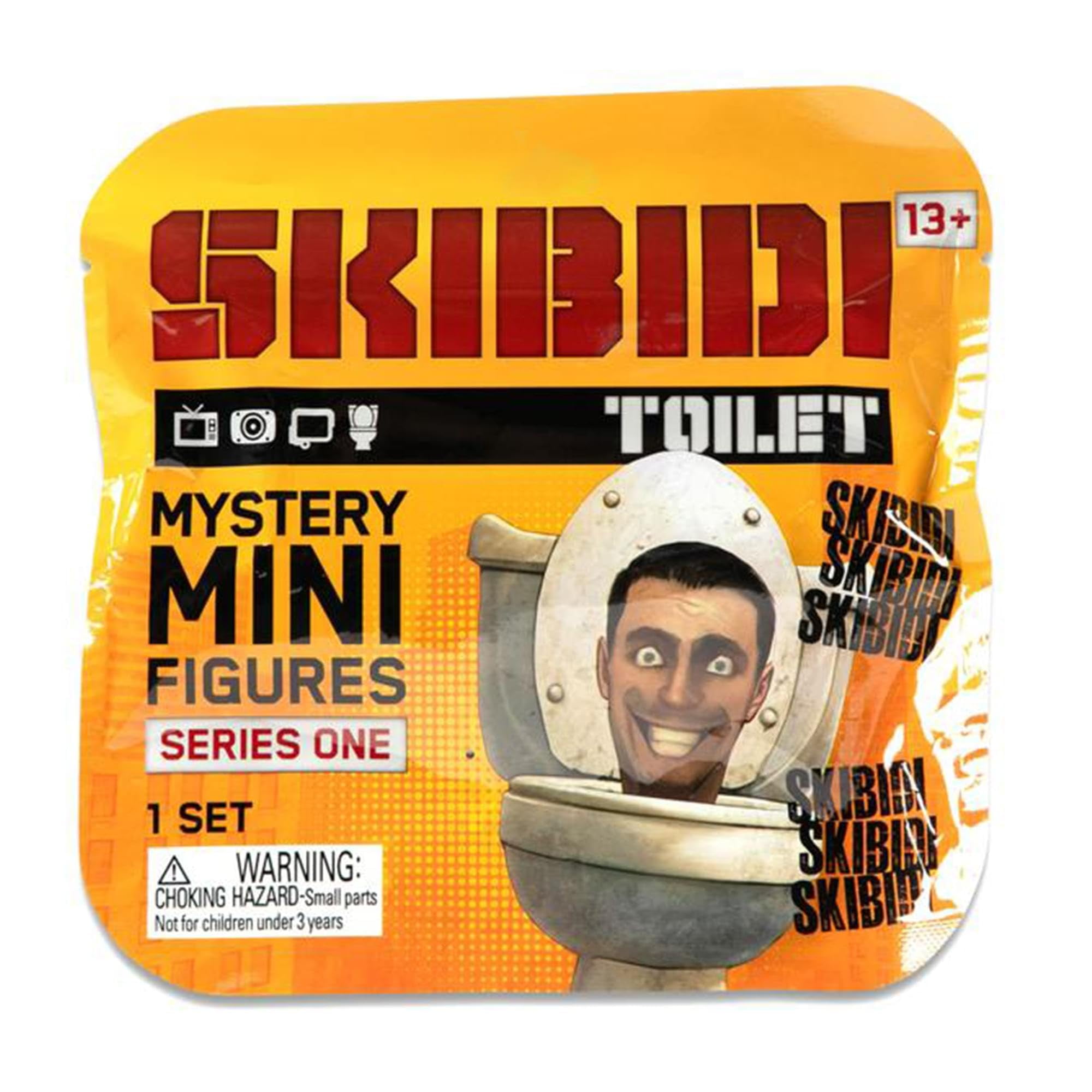 Minifigura coleccionable Skibidi Toilet Mystery de 2,5 cm | Walmart en ...