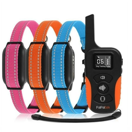 PetSpy Premium Training Shock Collar for Dogs with Vibration, Shock and ...