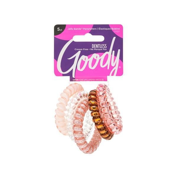 Click here for Goody Dentless Jelly Bands - Coil Ponytailers - T... prices