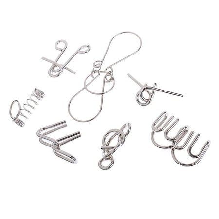 7 Sets Wire Test Mind Game Toy for Children Adults | Walmart Canada