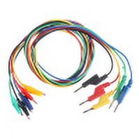 5pcs 4mm Test Leads with Banana Flexible High Plug and Crocodile ...