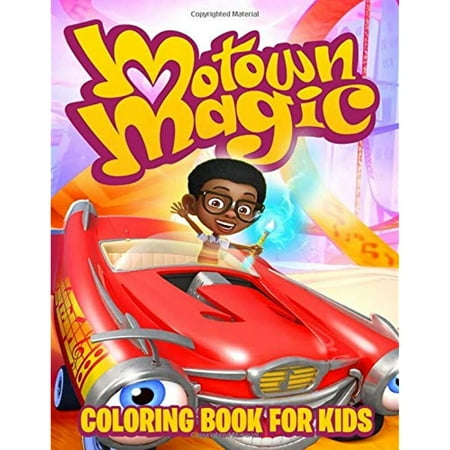 Motown Magic Coloring Book For Kids: Great Coloring Book for Kids - 35 ...
