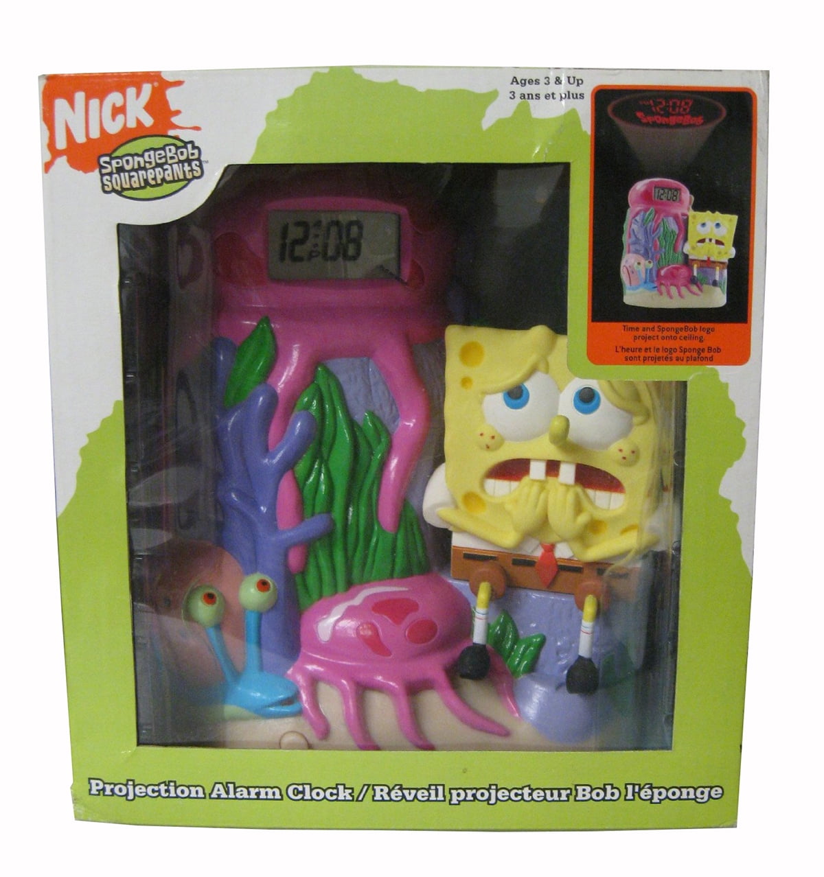 Led Alarm Clock Spongebob
