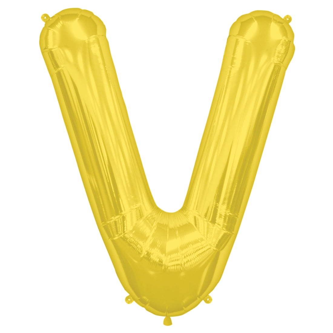 Northstar Alphabet Letter V Shape Solid Jumbo Helium 34" Foil Balloon ...