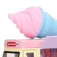 Suodoka 1:36 Magnetic Induction Alloy Die Cast Food Truck Pull Back Car ...