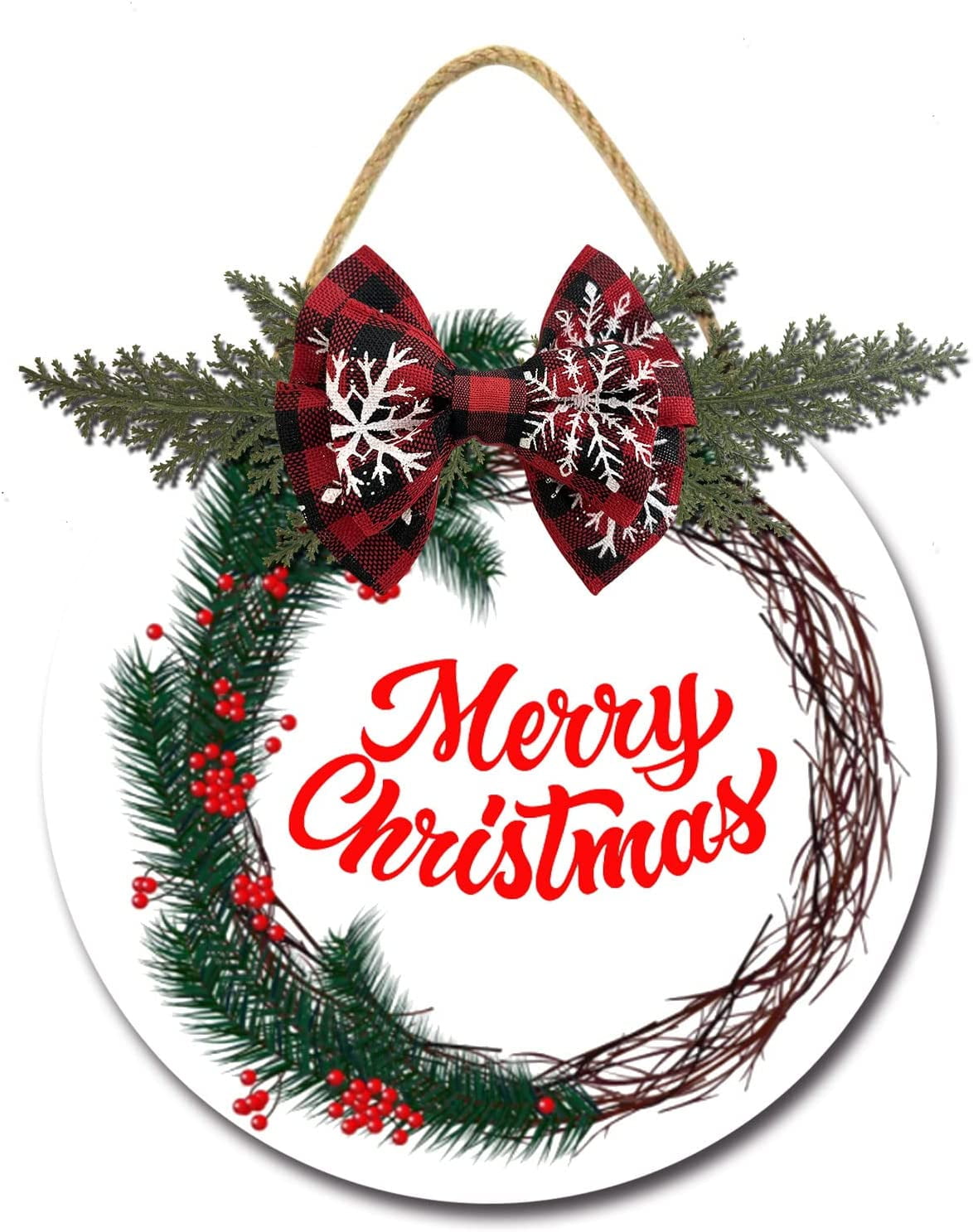 Eveokoki 12" Christmas Decor,Christmas Wooden Decorations Indoor,12Inch ...