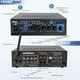 Pyle PTAU45 Bluetooth Home Audio 2 x 120 Watt 2 Channel Power Amplifier ...