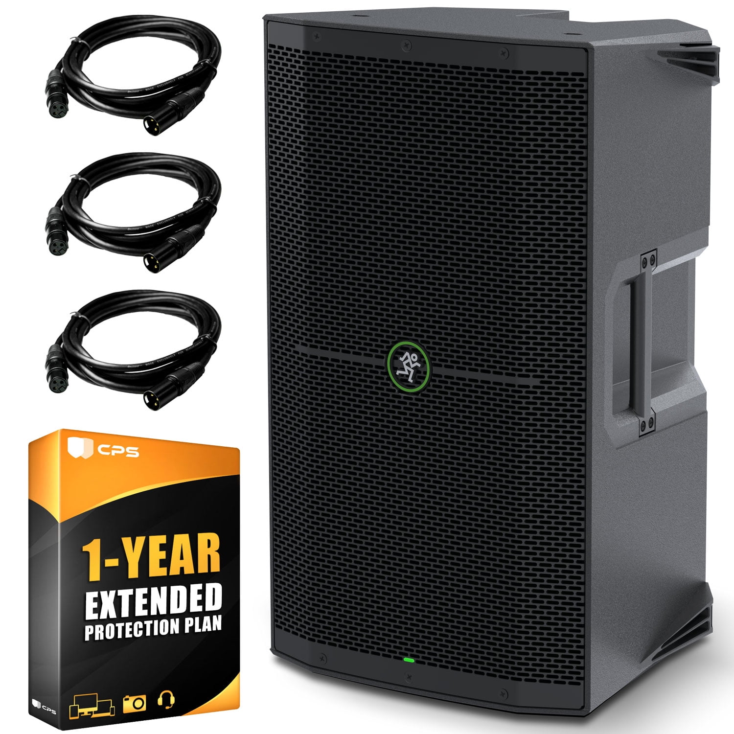 Mackie Thump212 12" 1400W Powered Loudspeaker with 1-Year XLR Bundle ...