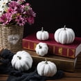 12 Pack Artificial Assorted Pumpkins, Mini Fake Pumpkins Vegetables for ...