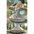 UNISTRENGH 4 Season Waterproof Canvas Teepee Tent with Stove Hole for ...