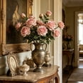 SPOORYYO Rose Simulation Flower Living Room Soft Decoration Flower ...