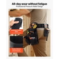 18-Pocket Detachable Tool Pouch & Utility Belt for Men - Heavy-Duty ...