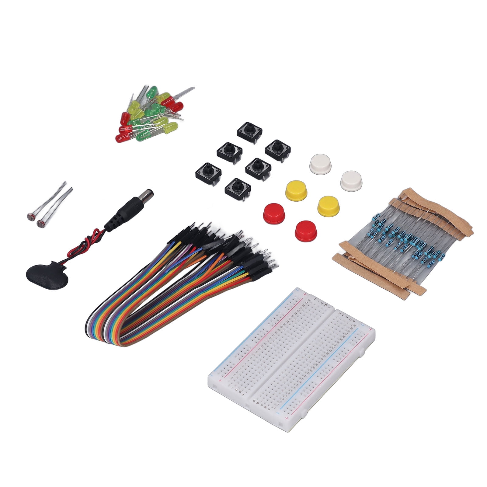 Electronics Component Kit, LED Lights Electronics Component Starter Kit ...