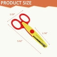 PTSPLLMY 6-Pack Craft Scissors, Decorative Edge Scissors with Zigzag ...
