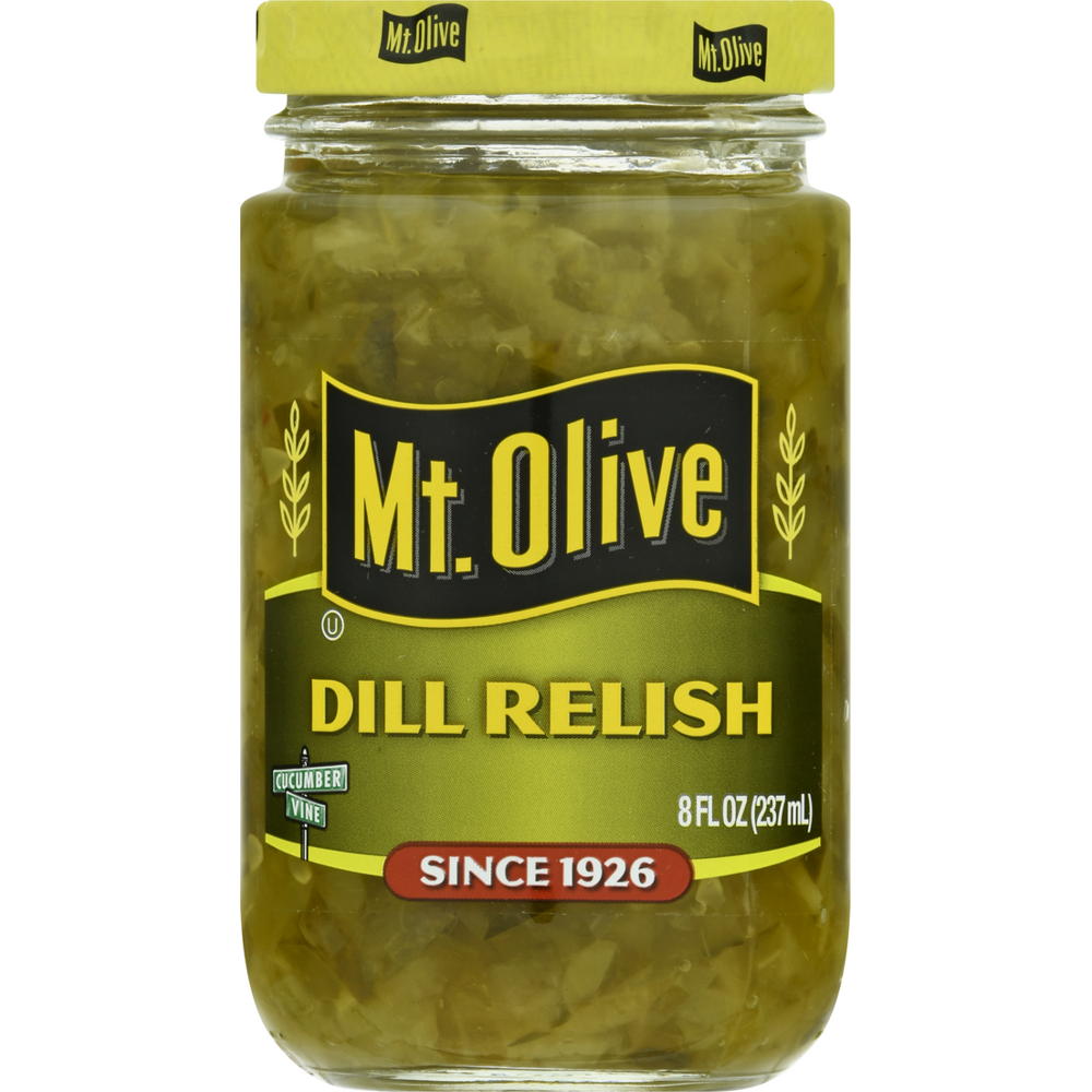 Mt. Olive Dill Relish, 8 fl oz - Walmart.com - Walmart.com