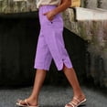 Women's Soft Fabric Casual Elastic Waist A-Line Shorts With Pockets ...