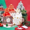 12Pcs 4 Styles Christmas Theme Paper Fold Gift Boxes for Presents ...