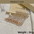 10Pcs Rhinestones Brooch Pins Adornment Sparkling Rhinestones Pins ...