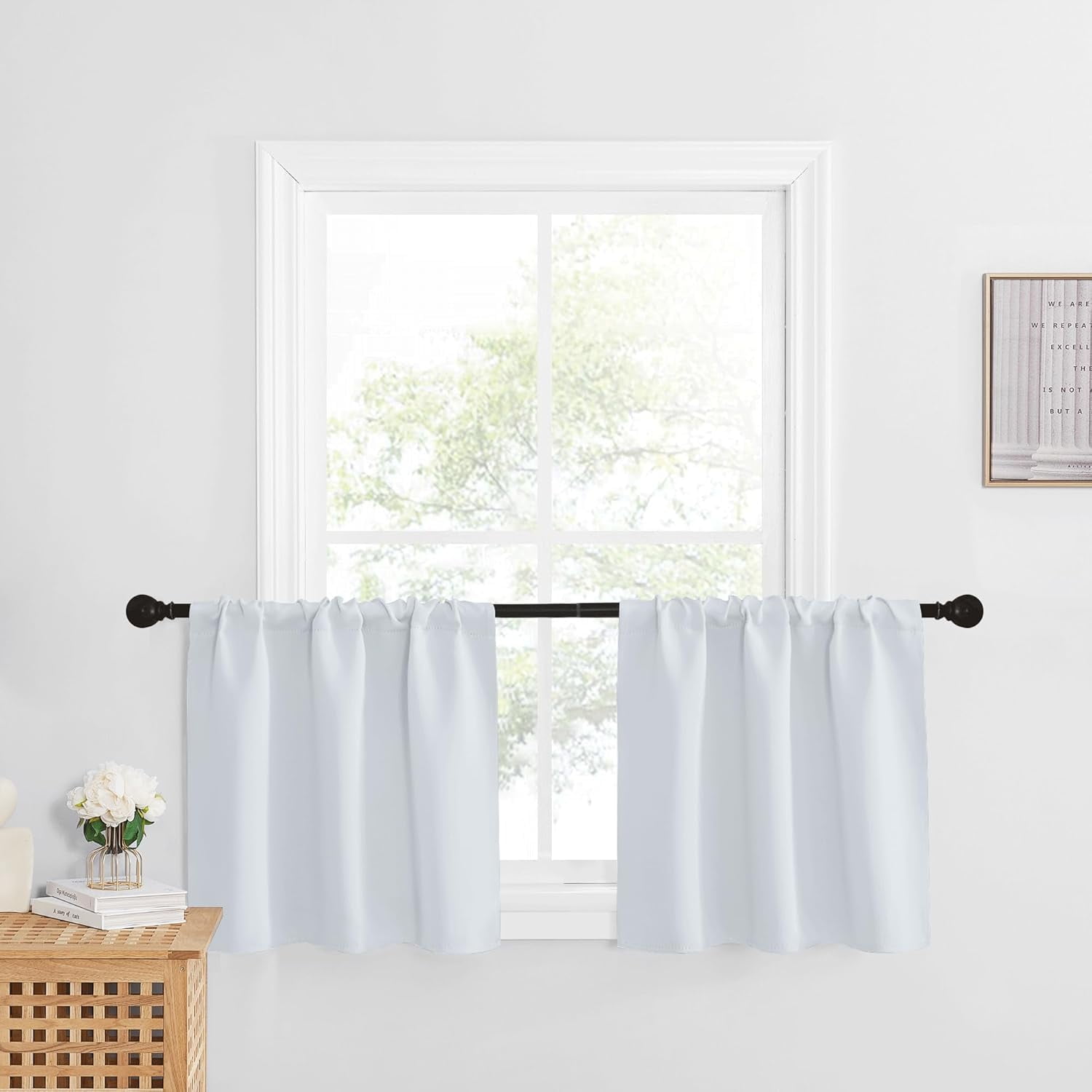 Click here for Siabc-Blackout Curtains 2 Panels Dustproof Tiers F... prices