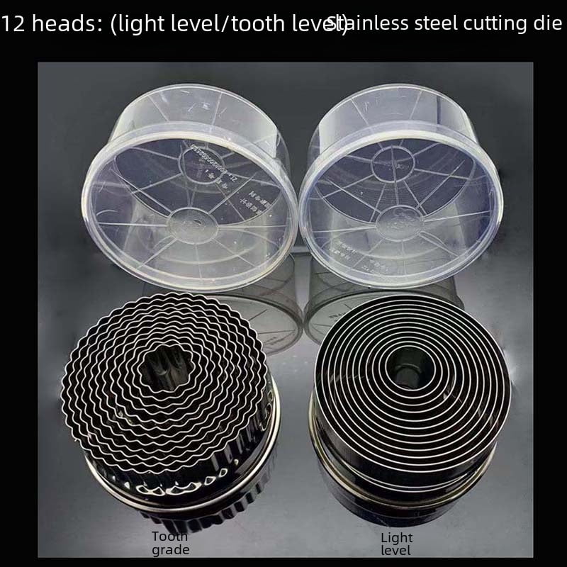 Click here for Unbranded 12-Piece Round Pastry Cutter Set By Yudi... prices