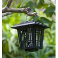 New & Improved Solar Powered Zapper- Enhanced Outdoor Flying Insect ...