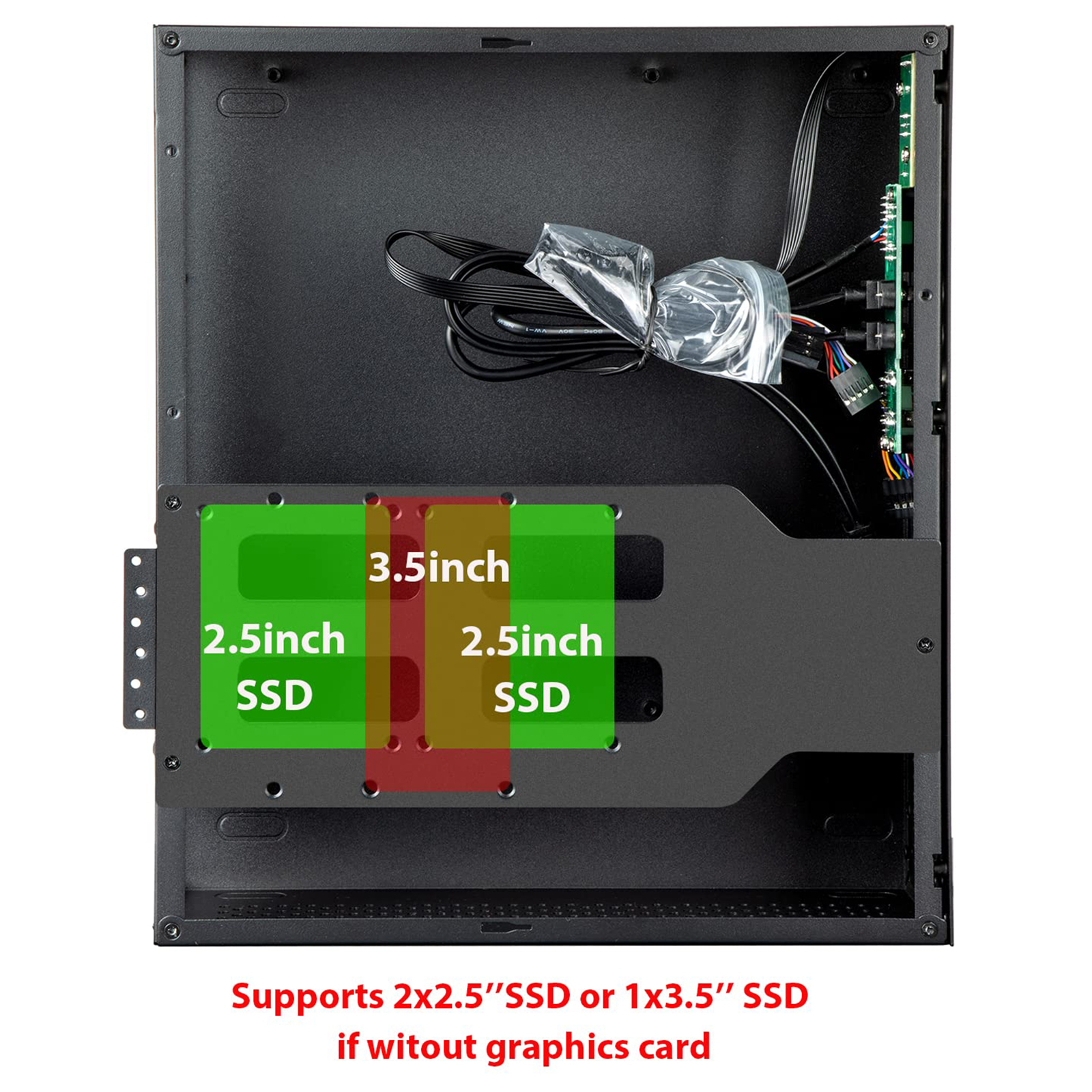 RGEEK Micro ATX Case PC Case MATX Case DTX Mini PC ITX Desktop Computer ...