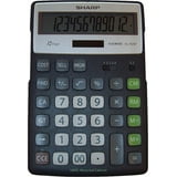 Sharp Calculators, SHRELR297BBK, EL-R297BBK 12-Digit Extra Large ...