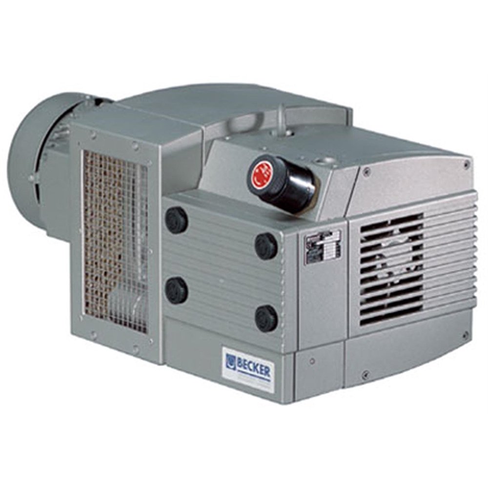 BECKER Model KVT 3.140 Rotary Vane Vacuum Pump & Motor 7.5 HP, 208/230 ...