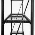 WORKPRO Steel 3-Tier Storage Shelf Unit 72-Inch-H x 77-Inch-W x 24-Inch ...