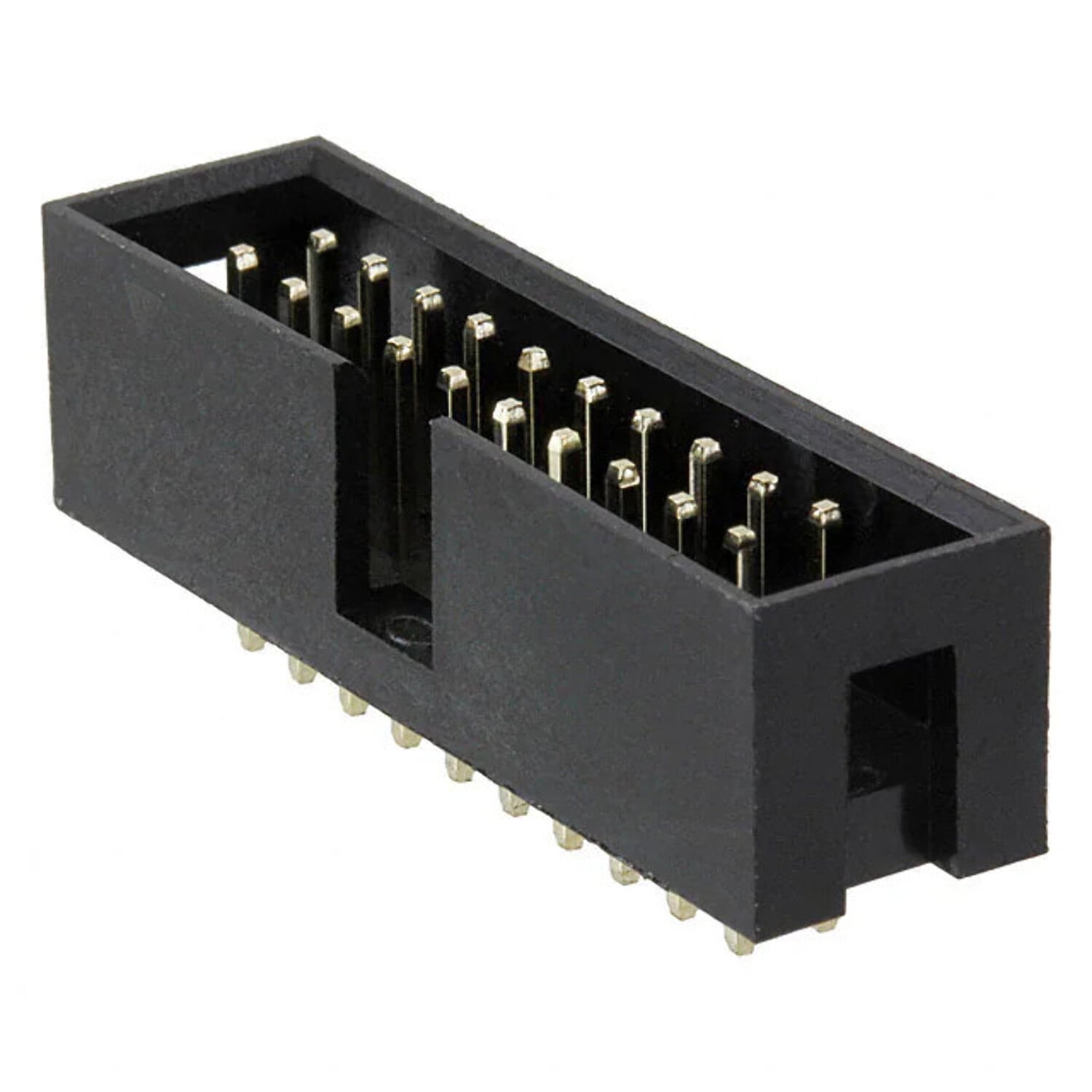 Pack of 2 3020-20-0100-00 Conn Shrouded Header HDR 20 POS 2.54mm Solder ...