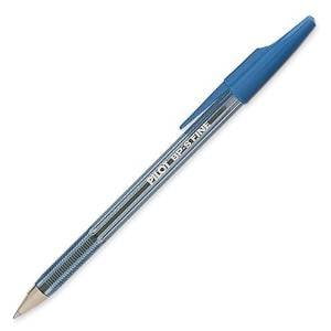 Pilot The Better Ballpoint Stick Pens, Fine Point, Blue Ink, 3-PACK ...