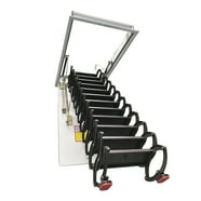 11 Steps 3m Electirc Attic Ladder Aluminum Folding With Remote Loft 31. ...