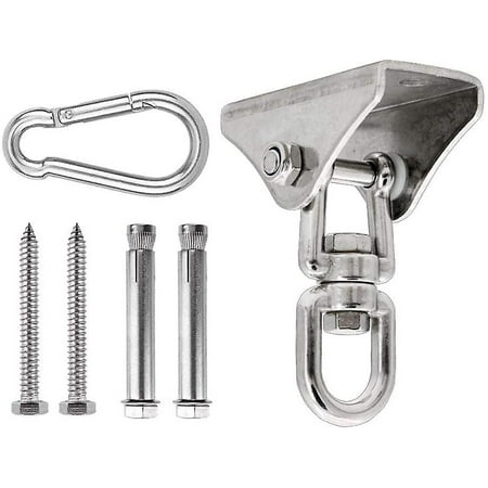 Heavy Duty 350kg Stainless Steel Ceiling Hook, 360 Rotation Hanging ...