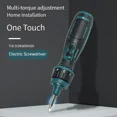 200r/min Household Ratchet Screwdriver Cordless Electric Screwdriver 3 ...