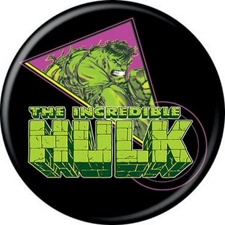 Marvel Comics Incredible Hulk Black Licensed 1.25 Inch Button 87419 ...