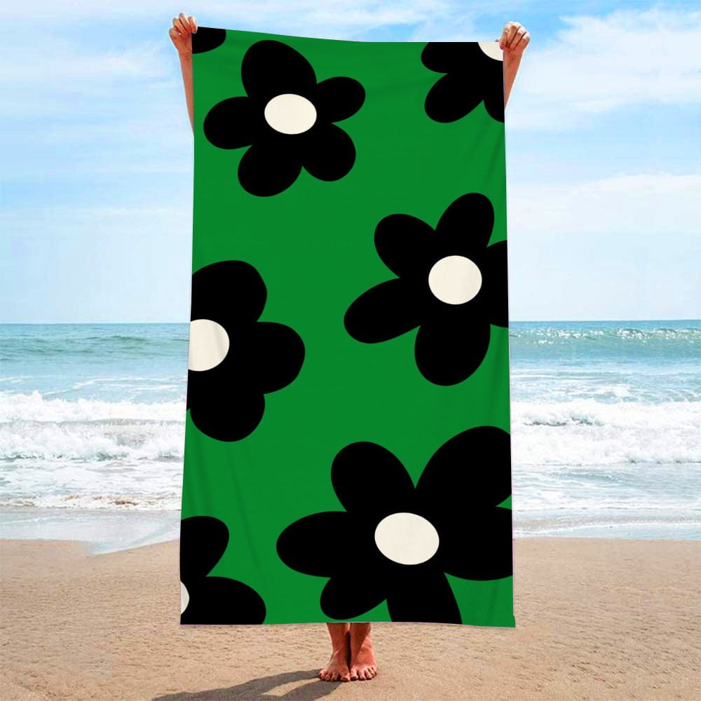 Click here for Rbaofujie Large Beach Towelsfashion Flower Microfi... prices