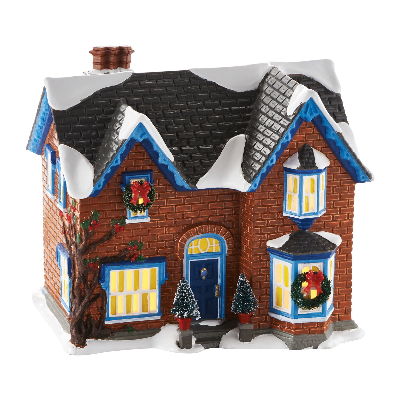 Department 56 Original Snow Village Gothic Revival Farmhouse Lighted ...