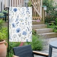 Blue Flower Garden Flags for Outside Wildflower Spring Plant Double ...