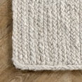 nuLOOM Hand-Woven Rigo Jute Area Rug - Walmart.com
