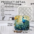 BaHomeck Pot Holders 4pcs dacron Made Square heat-resisting mat Machine ...