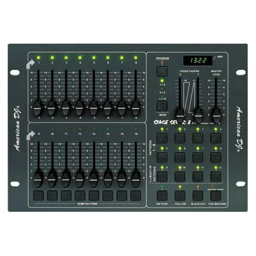 ADJ HEXCON Hex Series 6 Channel DMX DJ Controller with Built-In USB ...