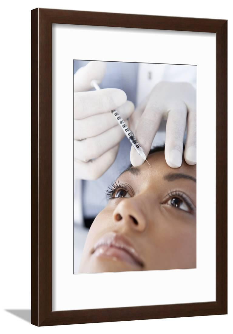 Botox Injection Framed Print Wall Art By Adam Gault - Walmart.com